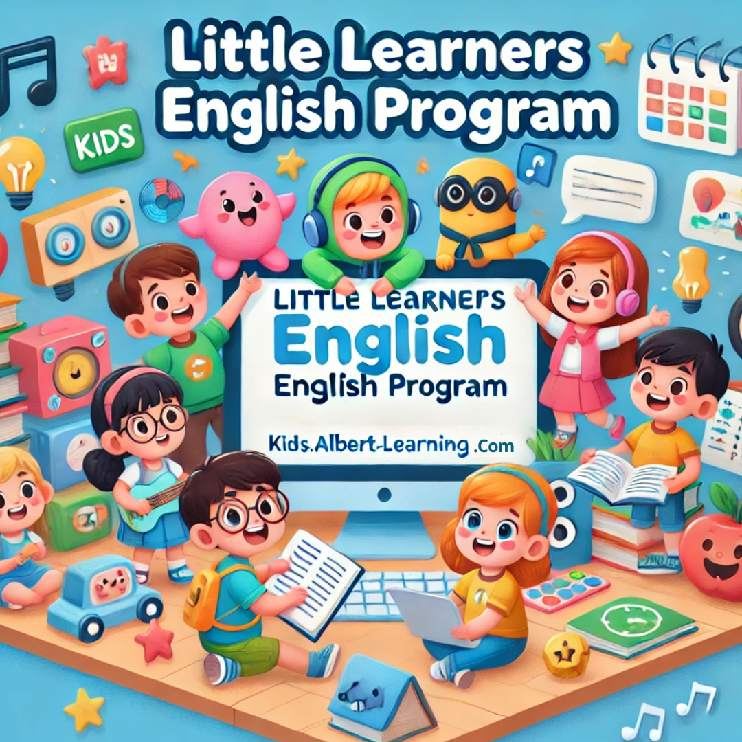 Découvrez Little Learners English Program pour enfants