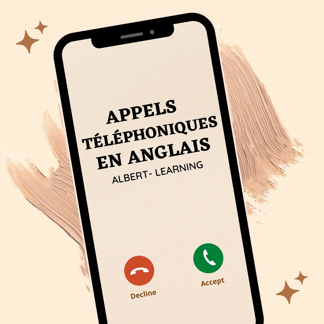 Appels téléphoniques en anglais - Blog Albert Learning