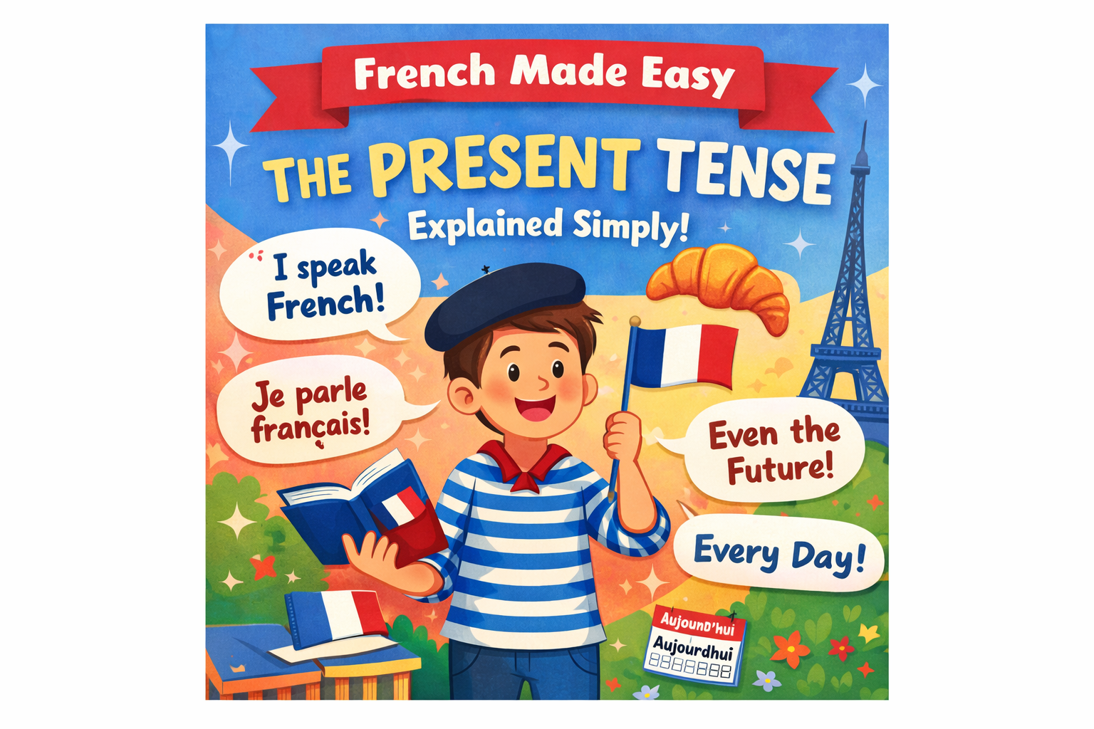French Made Easy – The Present Tense - Blog Albert Learning